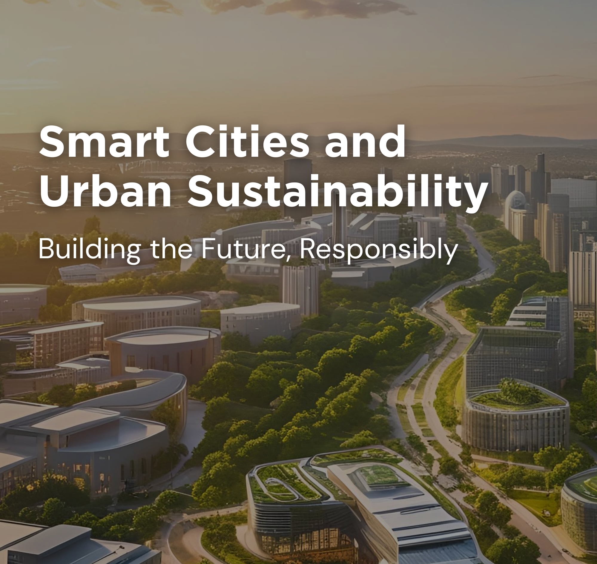 Smart Cities and Urban Sustainability: Building the Future, Responsibly ...